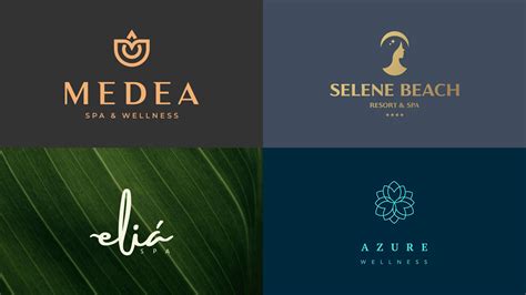 40 ideas tradicionales de logotipos para spa masajes y estética