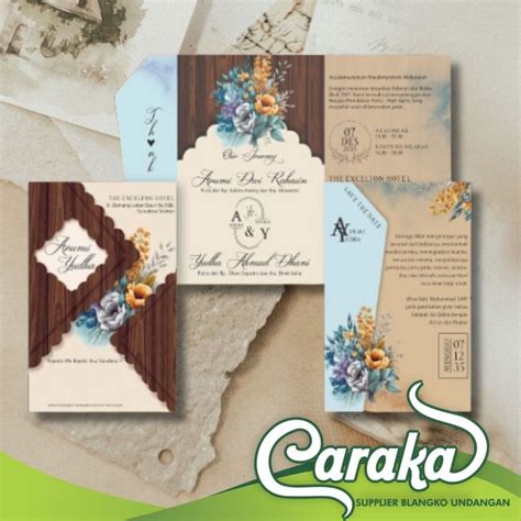 Jual Blangko Undangan Harga Grosir Murah Atau Kartu Undangan Pernikahan Terbaru Cantik 106 Atau