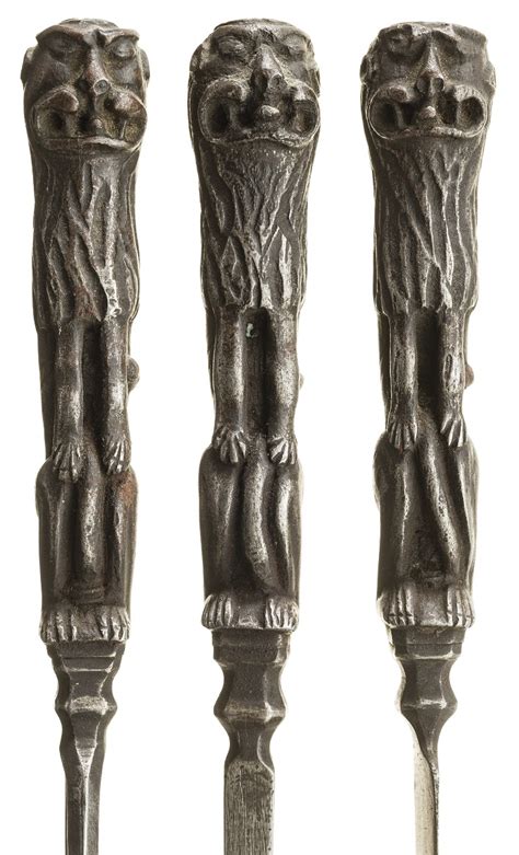 Auctions A Chiselled Hunting Cutlass European Blades