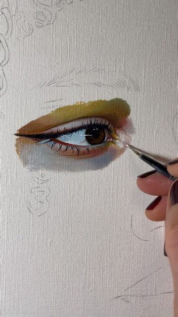 Linnea Strid On Instagram Its An Eye Its A Start 👁 Oil Painting