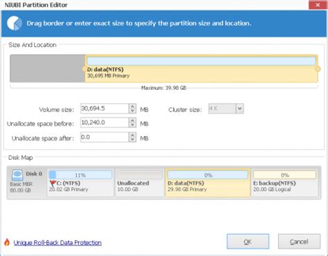 easiest way to resize partition on windows server 2003 r2