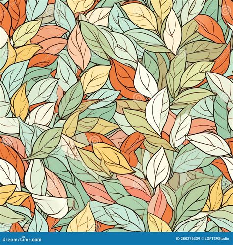Generative Ai Seamless Pattern Of Intertwined Stock Illustration Illustration Of Background