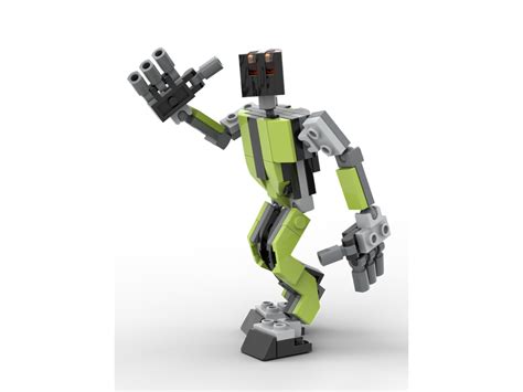 Lego Moc Humanoid Robot Rh S 1 By Graeymaelkyn Rebrickable Build