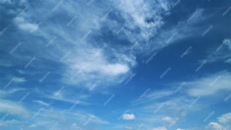 Premium Photo Sky After The Storm Majestic Amazing Blue Sky With