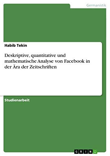 quantitative deskriptive Analyse Lexikon der Ernährung
