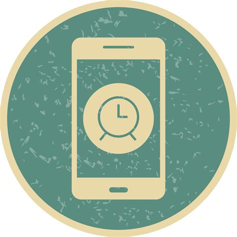 Alarm Mobile Application Vector Icon 354338 Vector Art At Vecteezy