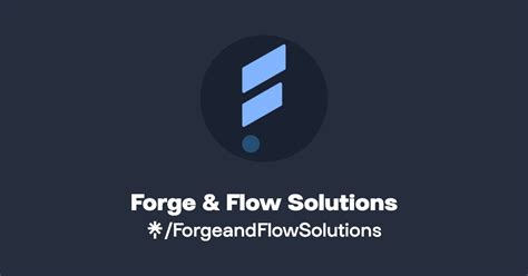 Forge And Flow Solutions Instagram Linktree