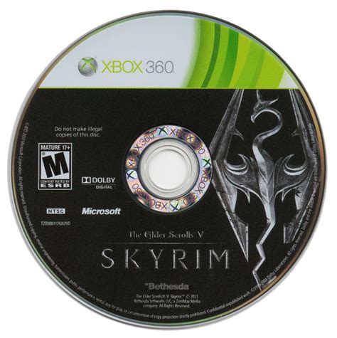 The Elder Scrolls V Skyrim Collectors Edition 2011 Box Cover Art