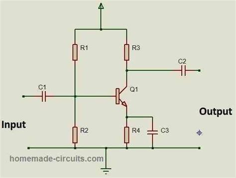 Class A Amplifier Circuit Diagram Circuit Diagram