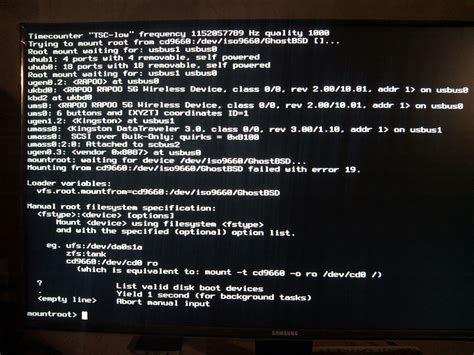 Установка GhostBSD как впрочем и FreeBSD с флешки Linux install Форум