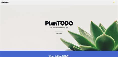 Github Tldmbruno Plantodo The Elegant Note Taking App With