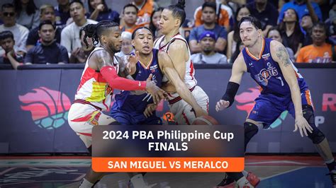 San Miguel Vs Meralco PBA Philippine Cup Finals Game 3 Philippines