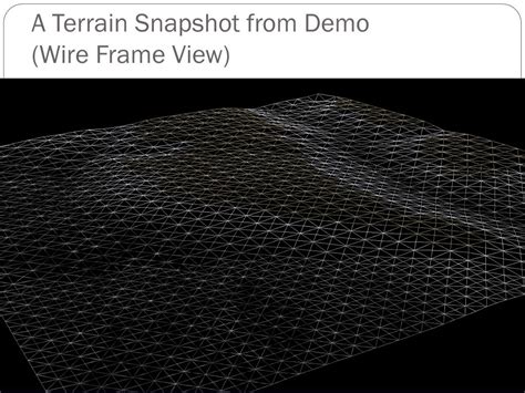 Ppt 3d Terrain Modeling With Real Elevation Data Powerpoint