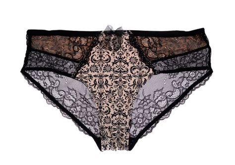 Beige Lace Panties Isolate Stock Image Image Of Accessory Pattern