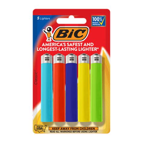 Bic Classic Maxi Lighters Bulk Value Pack Of 50 3 Free Special
