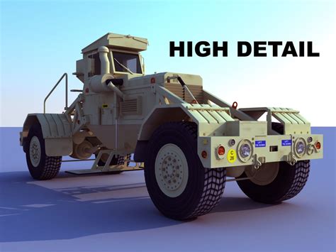 Husky Detection Military Vehicle 3d Max