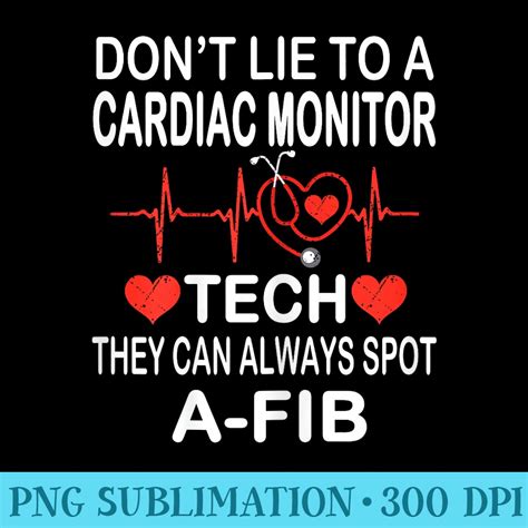 School Nurse Cardiac Monitor Tech Always Spot Afib Ekg Png Inspire