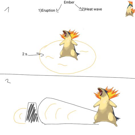 Typhlosion Evolution Chart
