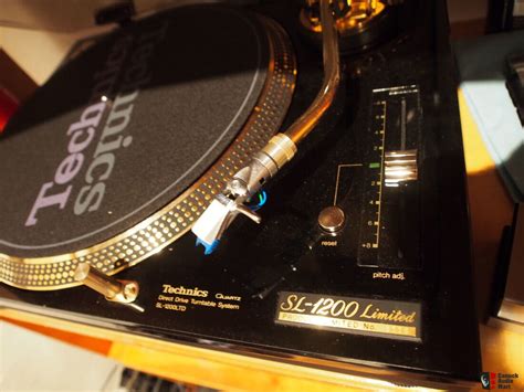Turntable Technics Sl 1200 Ltd Gold Photo 1349003 Canuck Audio Mart