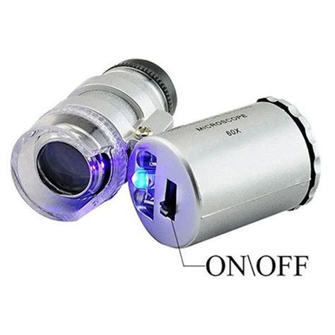 Zxce Hot Handheld Trendy Magnifying 60x New Microscope Glass Eye Loop