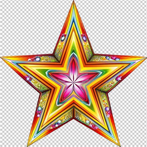 3d Rendering Of Star Premium Ai Generated Psd