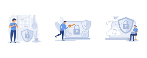 데이터 전송 안전한 웹 트래픽 액세스 권한 보안 파일 공유 가상 사설망 Vpn 트래픽 분석 플랫 벡터 현대 일러스트 레이 션