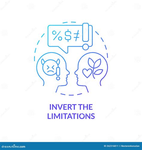 Invert Bold Outline Icon Set Vector Illustration