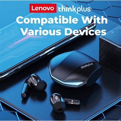 Lenovo Think Plus Live Pods GM2 Pro Low Latency Gaming Headset 360
