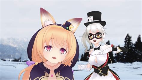 【mmd花騎士】キツネノボタンとワルナスビでロマンスの神様フェイスダンス ニコニコ動画