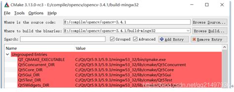 opencv开发笔记（三十四）：红胖子带你小白式编译qt opencv3 4 1 opencv contrib（全网最简单最强，可读性最高，没