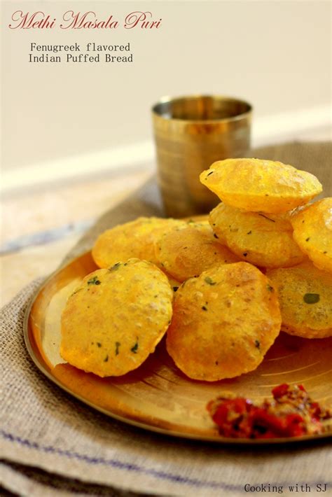 Methi Masala Poori Cooking With Sj