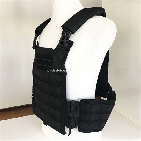 Molle Tactical Quick Release Black 1000d Nylon Aramid Fiber Soft