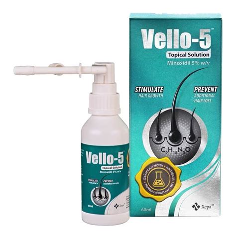 Vello 5 Minoxidil 5 Beauty And Personal Care Hair Products On Carousell