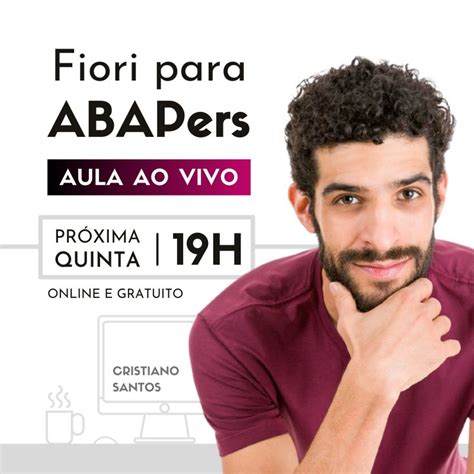 Sap Sapfiori Saps4hana Sapbrasil S4hana Abap Sapui5 Fiori Hana Cristiano Santos 📲