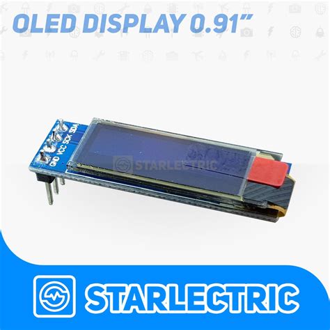 Jual Modul Display Oled Lcd 091 Inch 091 128x32 Serial I2c Arduino