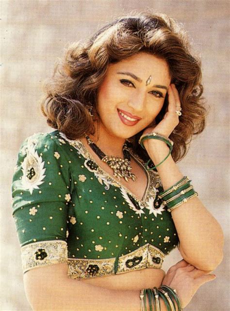 Madhuri Dixit Queen Of The 90s Bindis Though I Vintage Indian