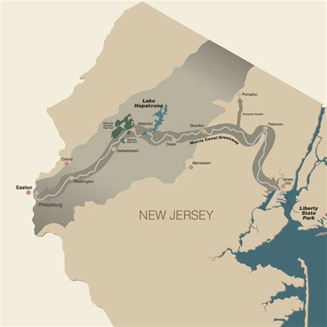 New Jersey Toll Roads Map Ringside Jersey City