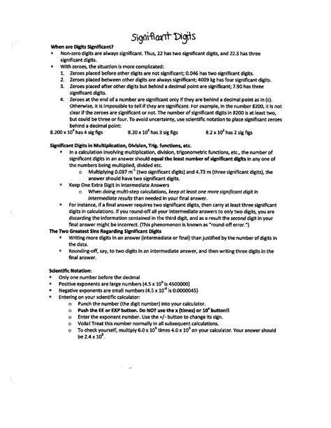 4 Sig Digs Student Notes Chem101 Studocu