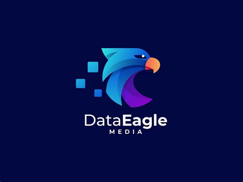 Data Eagle Gradient Logo Graphic By Artnivorastd · Creative Fabrica