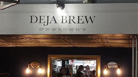 Deja Brew Boston Restaurant Reviews Photos And Phone Number Tripadvisor