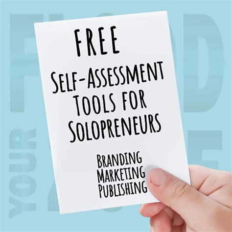 Free Self Assessment Tools For Solopreneurs Flood Your Zone Creative Marketing Solutions
