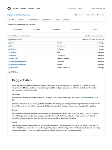 github juliandewit kaggle criteo software for the kaggle criteo