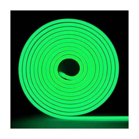 Неоновая светодиодная лента MAKSILED 5м, 6x12мм, 24В, 9Вт/м, 120 LED/m ...