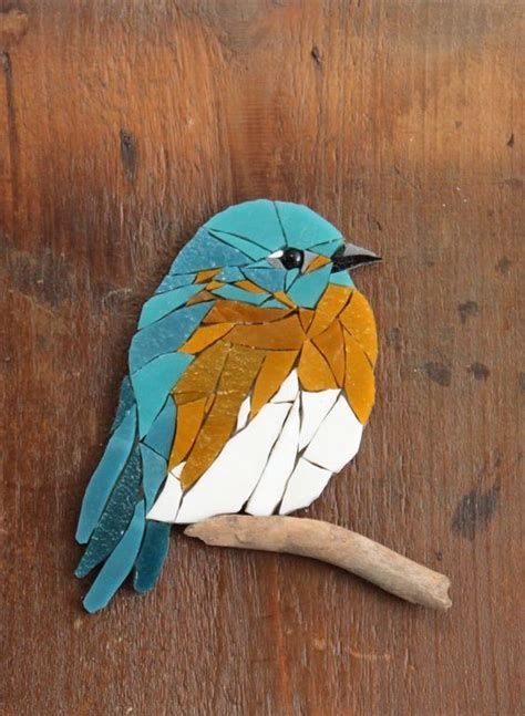 HUGUES Bird In Stained Glass Glasmosaik HUGUES Im Vogel