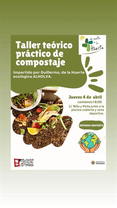Taller Teórico Práctico De Compostaje • Asociación Vecinal Rondilla