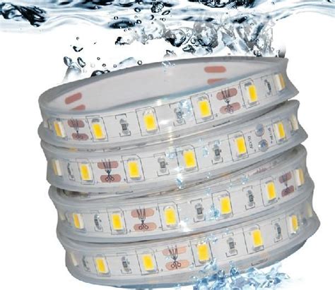 M RGB LED Strip IP Waterproof V LED M Use Underwater For Swimming Pool Fish Tank