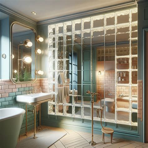 15 Bathroom Glass Block Window Ideas For Elegant Privacy