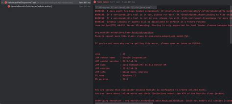 Bug org mockito exceptions base MockitoException Boas práticas de
