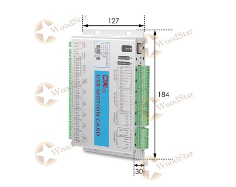 Mach4 346 Axis Usb Motion Card Interface 2000khz Woodstar