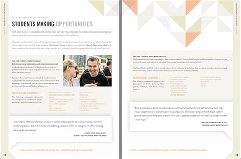 Marketing At Chicago Booth On Behance